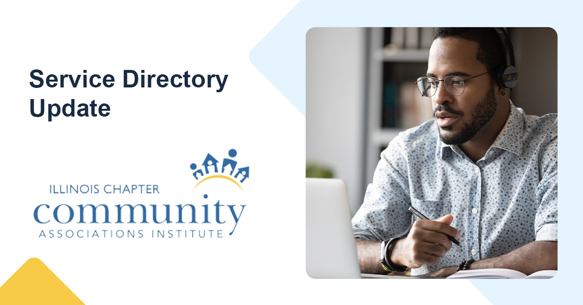 CAI Illinois Service Directory Update | Update Your Profile in 1 Step